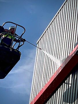Commercial Cladding Cleaning Services | Exterius